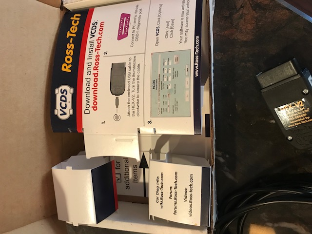 For Sale: Ross Tech VCDS Cable with 2 VINs available